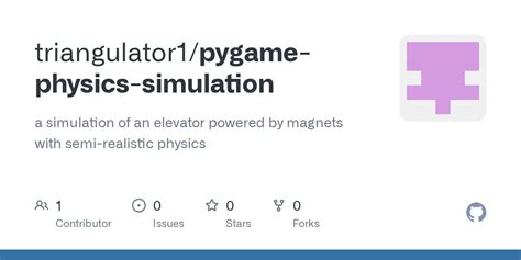 Github Triangulator1pygame Physics Simulation A Simulation Of An