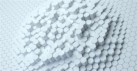 추상기술 육각형 배경 3d 렌더링 기하학적 패턴입니다 그래픽 디자인 요소벽지 현대 명함 템플릿 패턴에 대한 스톡 사진 및 기타