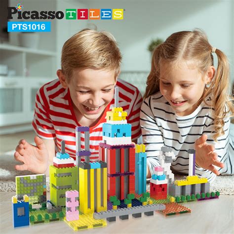 Picassotiles 1016pc Magnetic Brick And Tiles Combo Set · Picassotiles