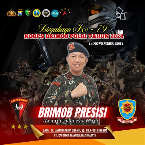 Rs Bhayangkara Surabaya Dirgahayu Korps Brimob Polri Ke 79 14