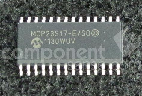 MCP23S17 E SO Microchip Technology Microchip Component Sense