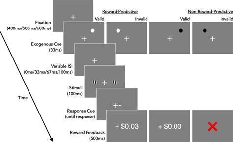 Trial Sequence Experiment 1 Interstimulus Interval In This Example