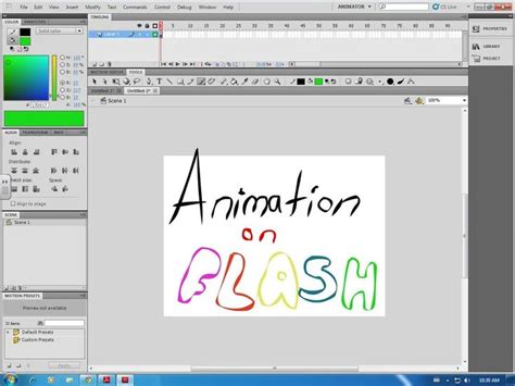 How To Make An Animation On Adobe Flash 8 Steps