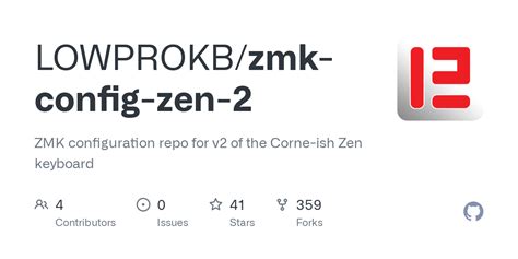 Github Lowprokb Zmk Config Zen 2 Zmk Configuration Repo For V2 Of The Corne Ish Zen Keyboard