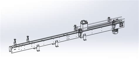 Labeling Machine Assembly Line 3d Model 45 Sldas 3ds Fbx Ige