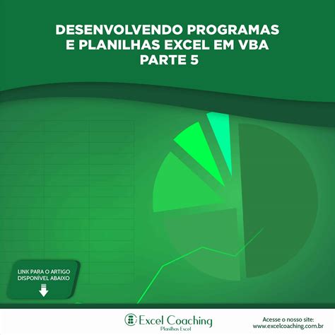 Desenvolvendo Programas E Planilhas Excel Em VBA Parte