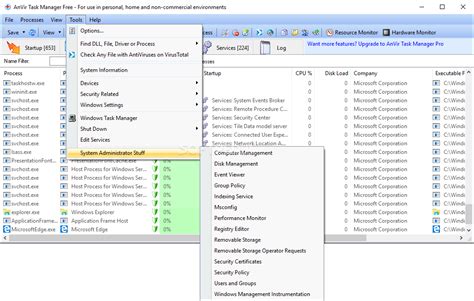 Portable Anvir Task Manager Free Download Softpedia