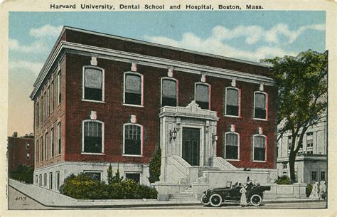 Harvard University Boston Massachusetts Dental School And Hospital