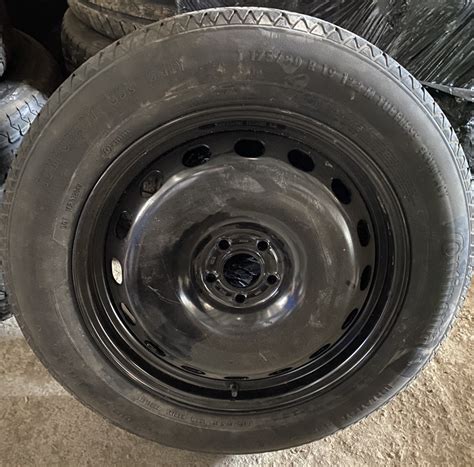Шины всесезонные Continental 185/60 R18, штампованные диски 18 на ...