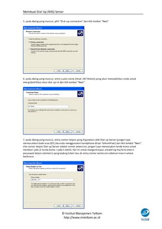 Building A Dialup Server PDF