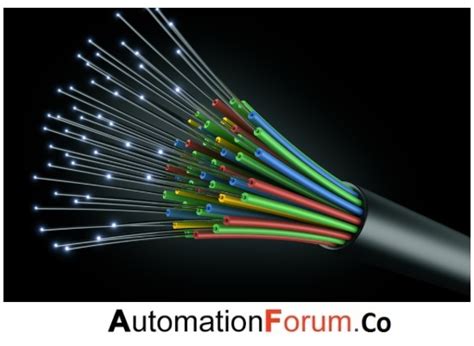 Difference Between Twisted Pair Fiber Optic And Coaxial Cables Instrumentation And Control