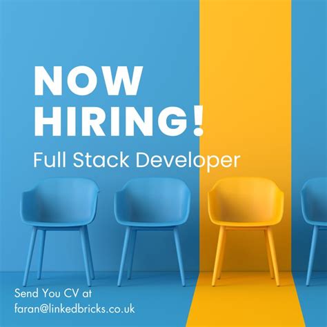 Faran Khan On Linkedin We Are Hiring Full Stack Developer At Linked Bricks Contract Duration 1