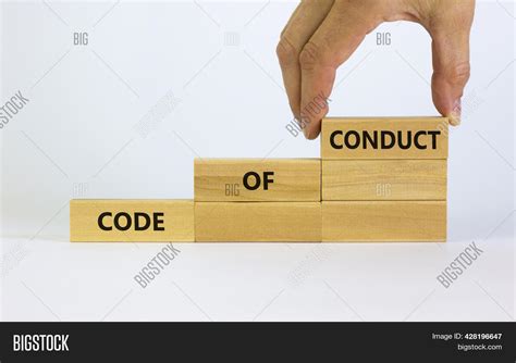 Code Conduct Symbol Image And Photo Free Trial Bigstock