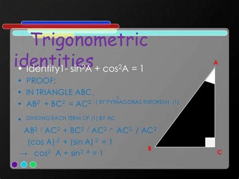 Ppt Trigonometric Identities Powerpoint Presentation