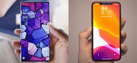 Samsung Vs Apple Galaxy Note Vs IPhone XS Max