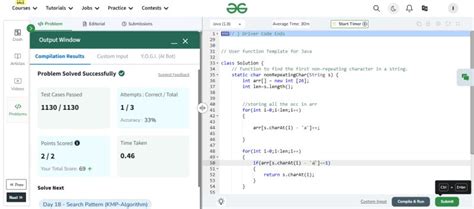 ishwari shekade on linkedin gfg160 gfg160challenge algorithms problemsolving