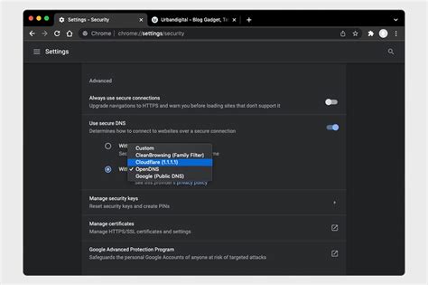 Cara Ganti DNS Google Chrome Desktop Dan Android Urbandigital