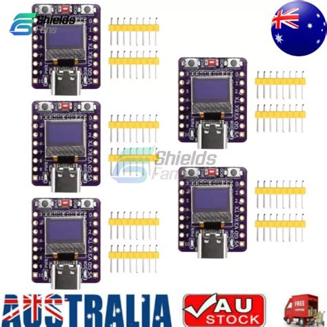 5pcs Esp32 C3 0 42and Oled White Display Bluetooth Development Board Type