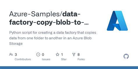 Github Azure Samplesdata Factory Copy Blob To Blob Python Python