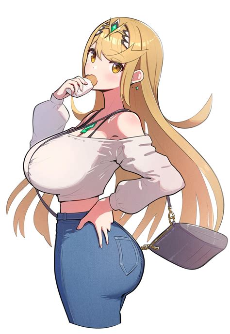 Mythra Booty In Dem Jeans By Gonzarez Xenoblade Rchurchofbooty