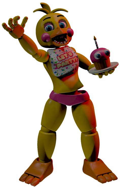 Toy Chica Render By Darealccc On Deviantart