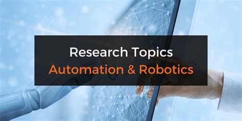 Automation And Robotics Research Topics Free Webinar Template