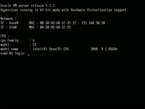 22 Installing Oracle Vm Server From A Cd