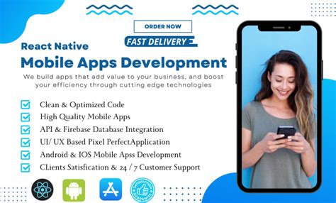 develop your android and ios app using react native or expo by amina245