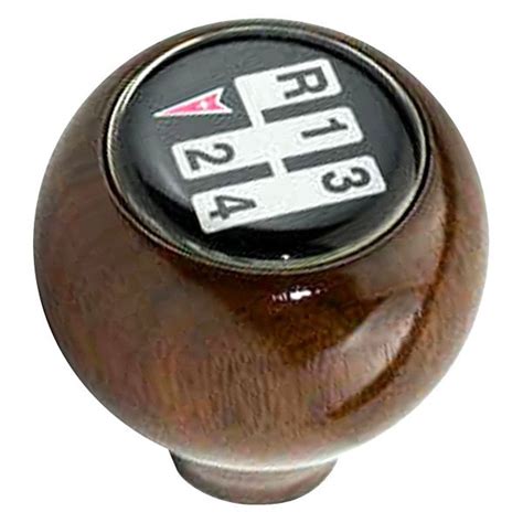 Qrp® Gp30124 Manual 4 Speed Pattern Black Leather Shift Knob