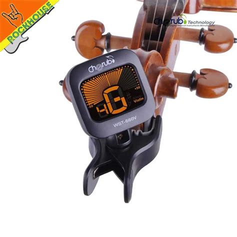 Cherub Violin Tuner Clip On Viola Tuner Chromatic And Violin Tuning