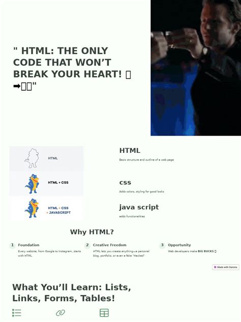 Html The Only Code That Wont Break Your Heart Pdf Html Element Html