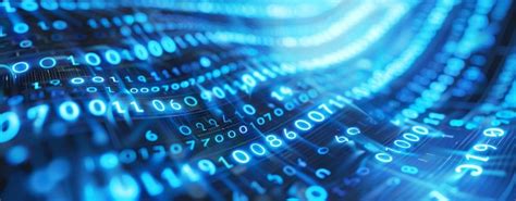 Abstract Technology Background Binary Code Matrix Network Hispeed