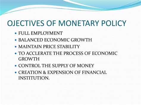 Monetary Policy Ppt Ppt