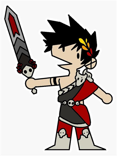 Zagreus Chibi Sticker Sticker For Sale By Dearhylia Redbubble