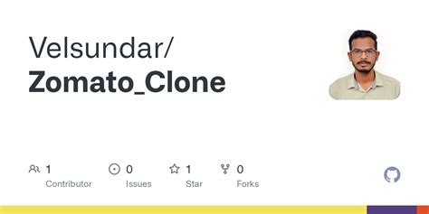 Github Velsundarzomatoclone