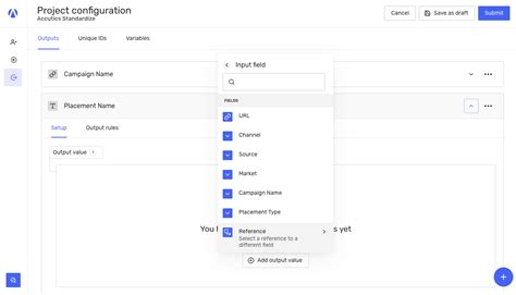 Reference Field Type Accutics Standardize Accutics