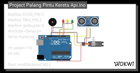 Project Palang Pintu Kereta O Wokwi Esp32 Stm32 Arduino Simulator