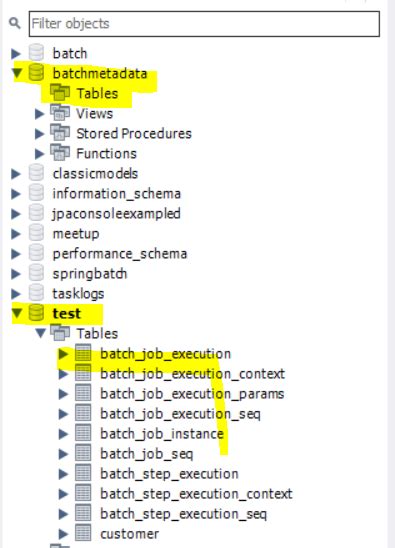 Spring Batch How To Create Metadata Tables On Different Schema