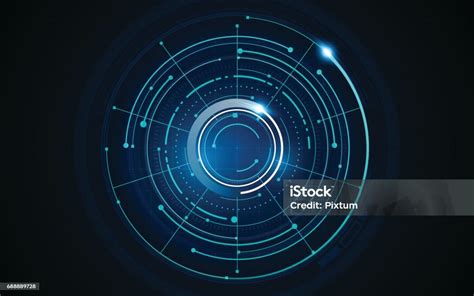 기술 과학 Fi 원 디자인 혁신 개념 배경 주목 결심에 대한 스톡 벡터 아트 및 기타 이미지 주목 결심 줄무늬 벡터 Istock