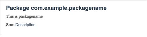 Java JavaDoc Link Package In Android Studio Stack Overflow