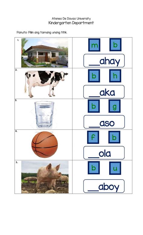 Titik Bb Worksheet School Subjects Homographs Worksheets