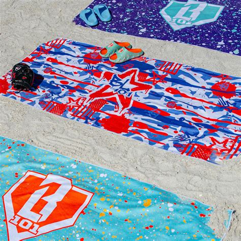 Graffiti Stars Towel Baseball Lifestyle 101