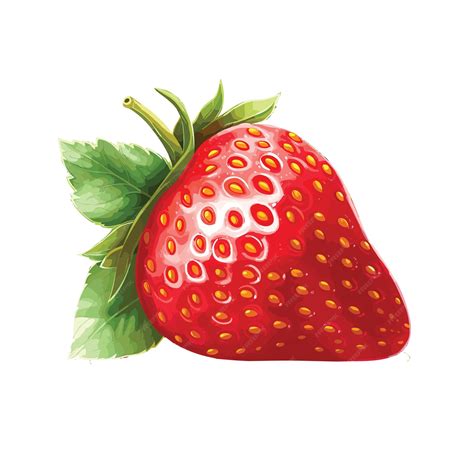 Premium Vector Strawberry Vector Art