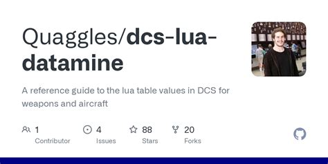 GitHub Quaggles Dcs Lua Datamine A Reference Guide To The Lua Table Values In DCS For Weapons