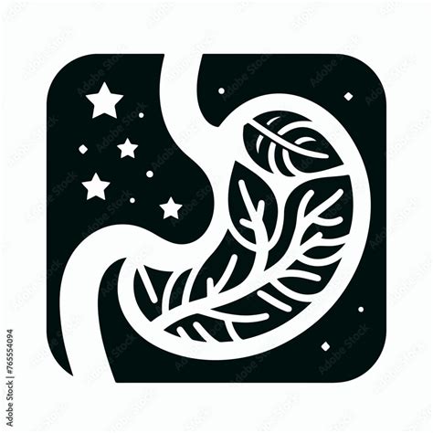 Digestive System Human Stomach And Gastrointestinal System Infographic Vital Organ Stomach