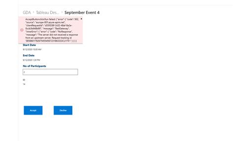 Getting The Server Didnot Receive The Response From An Upstream Server