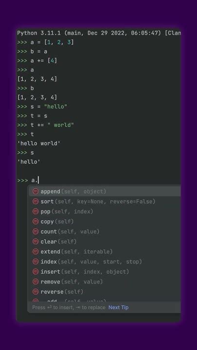 Weird Python The Operator On Mutable And Immutable Types Youtube