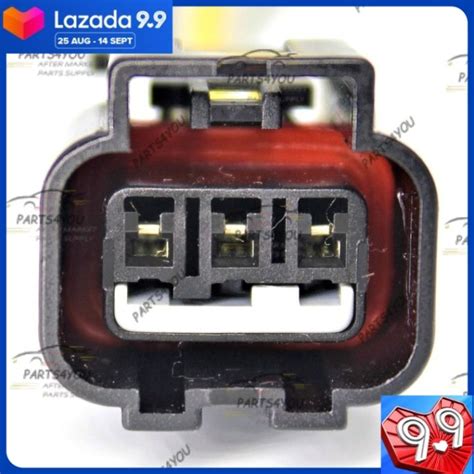 Hyundai Coolant Temperature Sensor Socket Connector Fan Switch Socket Connector 3 Pin With