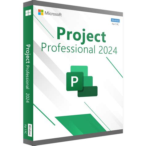Official Ms Project Pro 2024 Pc Project Mgmt Software