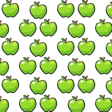 Premium Vector Fruit Pattern Set